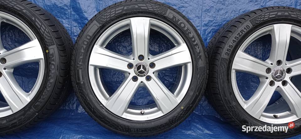 Felgi Koła Aluminiowe MERCEDES 255/45/R18 8mm 5x112 W211 VW AUDI SEAT SKODA Legnica - Sprzedajemy.pl