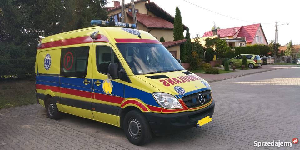 Ambulans karetka Mercedes Sprinter 315 CDI nosze Auto form Olsztyn ...