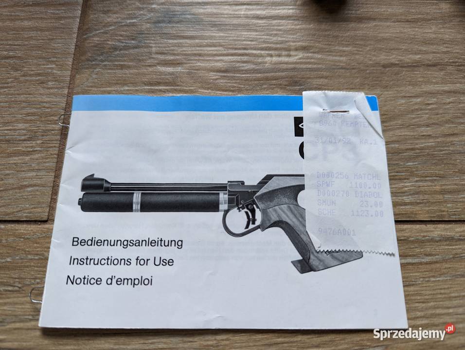 Walther CP3 Match MV Skarżysko-Kamienna - Sprzedajemy.pl