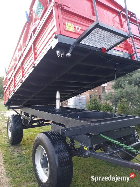 Przyczepa D-50, 3 stronny wywrot Gałęzów-Kolonia Druga - Sprzedajemy.pl