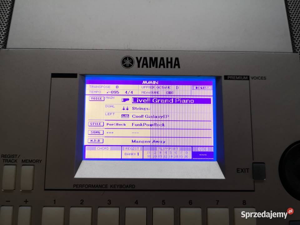 Keyboard Yamaha PSR S500 Łowicz - Sprzedajemy.pl