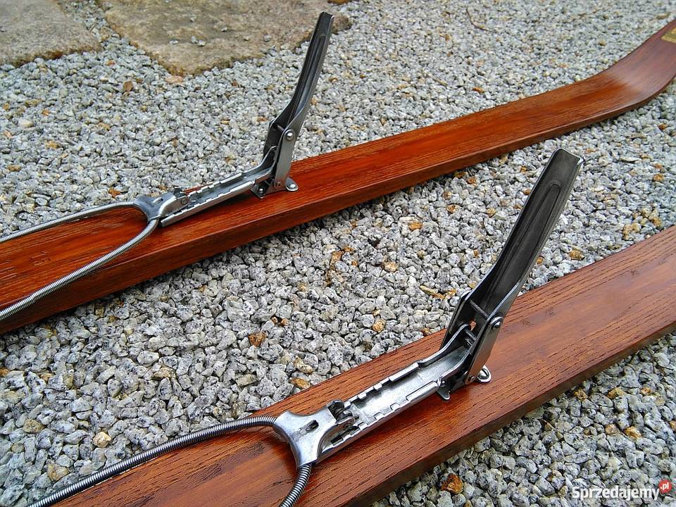 Stare drewniane narty Reinker Szklarska Poręba - Sprzedajemy.pl