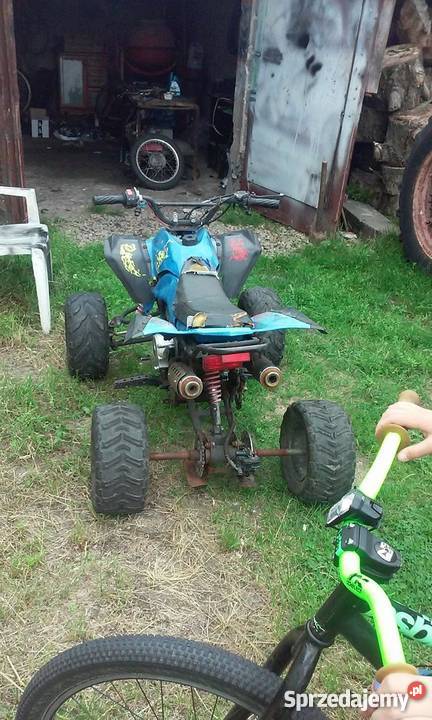 Quad 110 zamiana!!!!! Nie na chodzie Szczerców - Sprzedajemy.pl