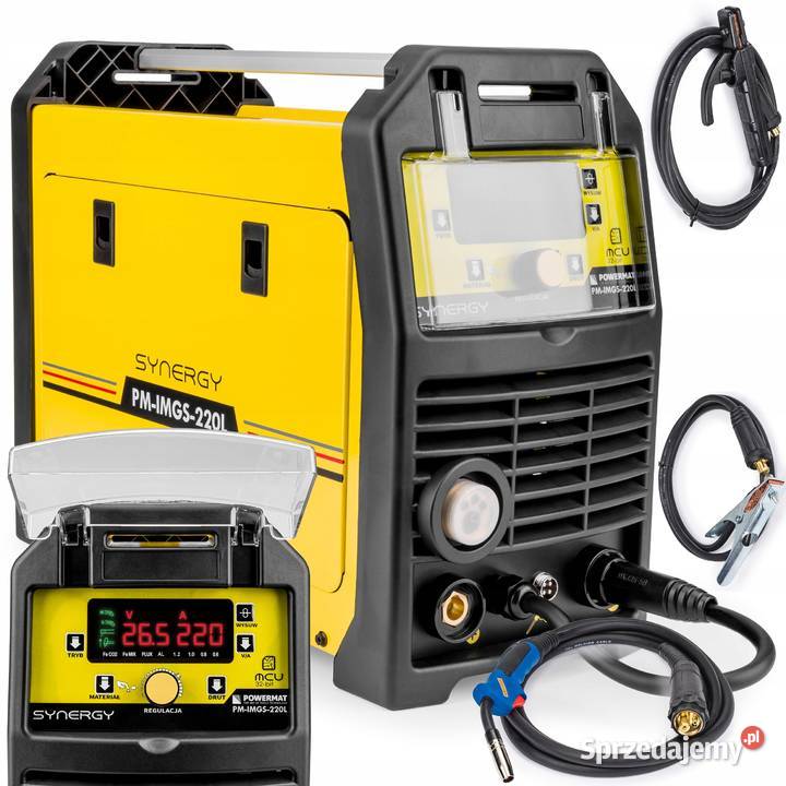 SPAWARKA MIGOMAT MIG MAG MMA LIFT TIG 220 SYNERGIA PM0698 Katowice - Sprzedajemy.pl