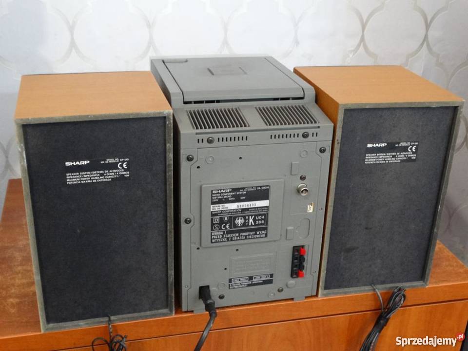 Wieża Sharp kolumny RDS ładna i sprawna.WYSYŁKA. Jasło - Sprzedajemy.pl