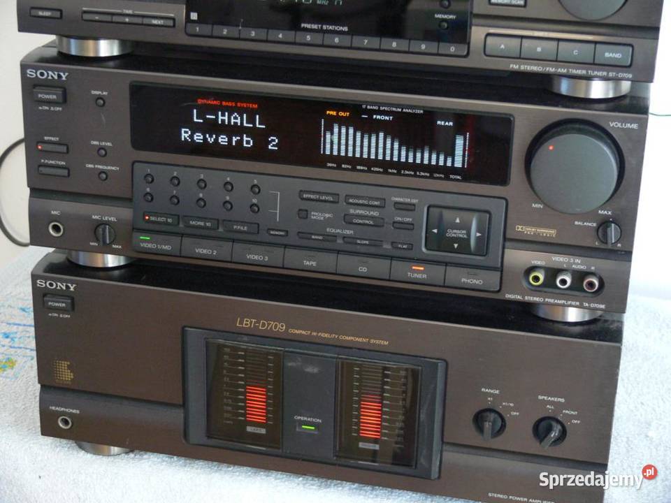 Sony LBT-709 Wzmacniacz korektor tuner. WYSYŁKA. Jasło - Sprzedajemy.pl