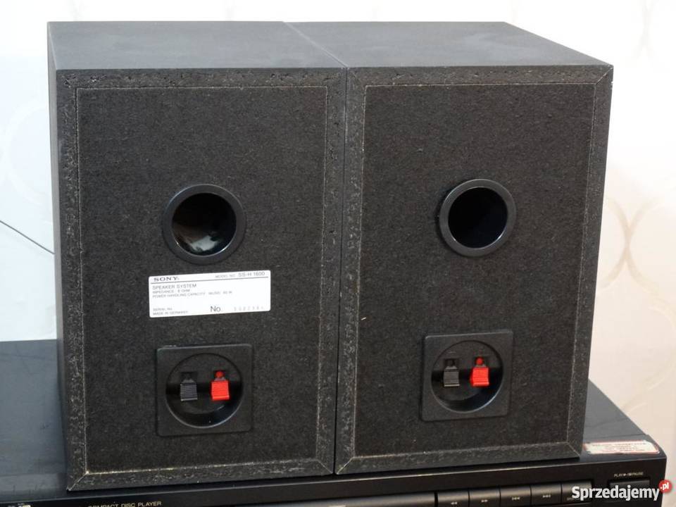 Monitory Sony SS-H1600 sprawne.2 x60 wat WYSYŁKA Jasło - Sprzedajemy.pl