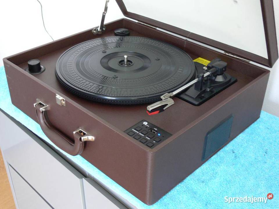 Gramofon USB BT.mp3 Rec AUX wzm. głośniki. WYSYŁKA Jasło - Sprzedajemy.pl