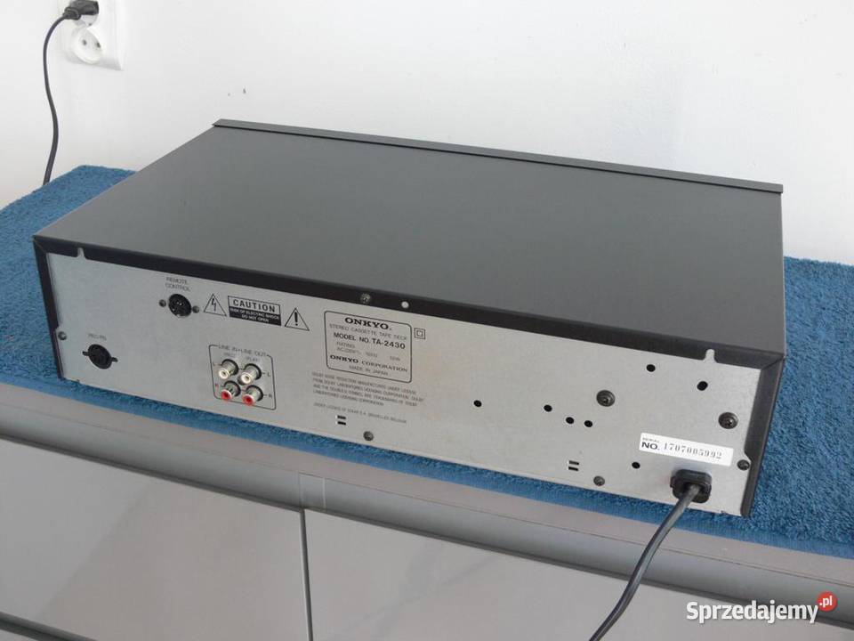 Magnetofon Onkyo TA-2430 sprawny. WYSYŁKA Jasło - Sprzedajemy.pl