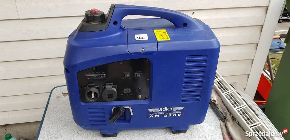 Generator Prądu Adler Agregat Prądotwórczy AD-2200 Rzeszów - Sprzedajemy.pl