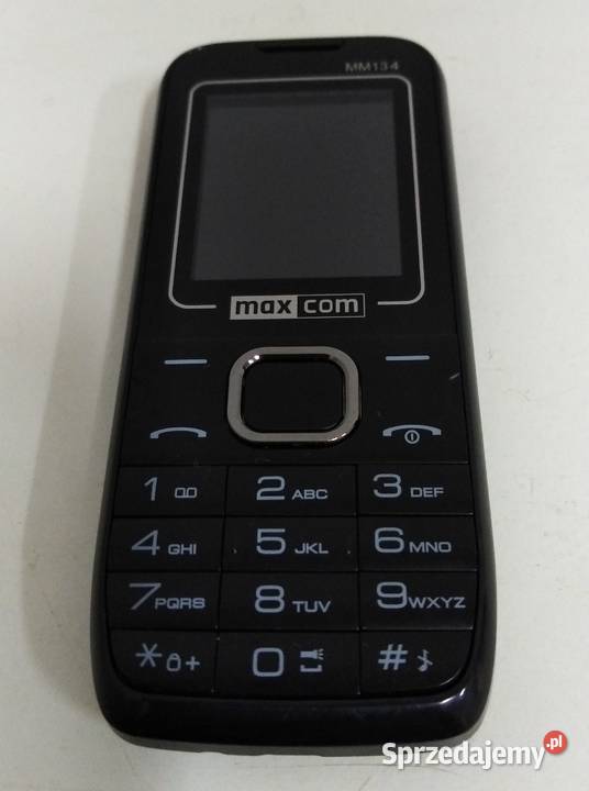 TELEFON MAXCOM MM134 BEZ SIMLOCKA Pabianice - Sprzedajemy.pl
