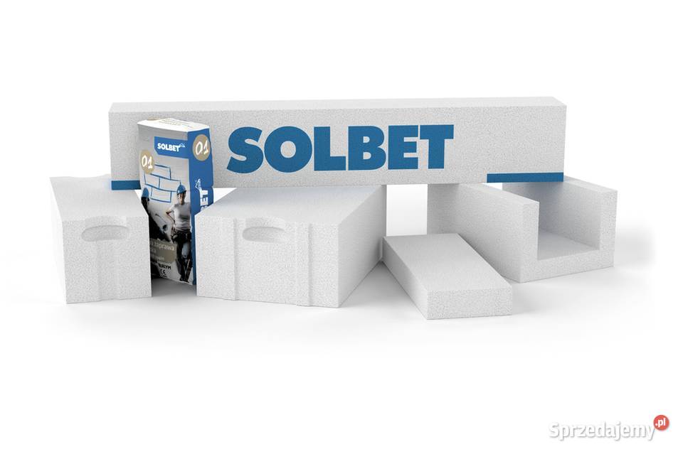 Bloczki 18 cm SOLBET Optimal Beton komórkowy Pustak Suporeks Zielona ...