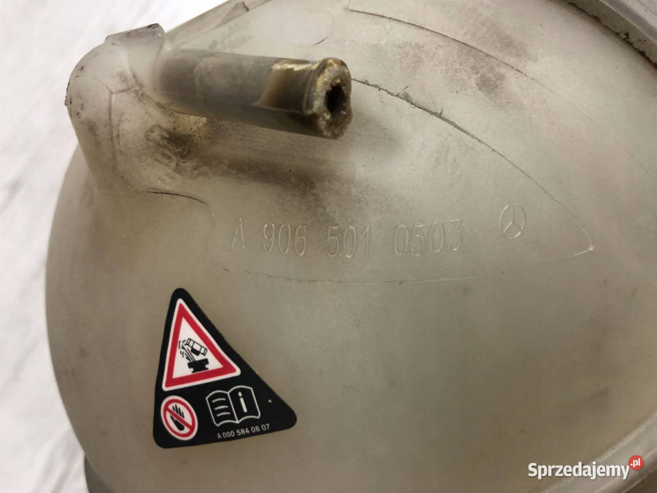 ZBIORNICZEK WYRÓWNAWCZY MERCEDES W906 9065010503 Murzynowo - Sprzedajemy.pl