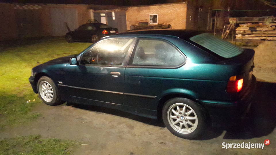 BMW E36 Compact 316i z LPG, grzane skóry, klima, automat Lublin ...