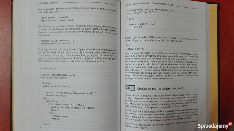 Klasyka Informatyki Język ANSI C, B.W.Kernigham, D.M.Ritchie Olsztyn ... Klasyka Informatyki Język ANSI C, B.W.Kernigham, D.M.Ritchie Olsztyn ...