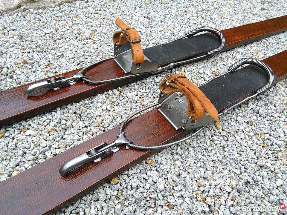 Stare drewniane narty Mesta Pionier-S Szklarska Poręba - Sprzedajemy.pl