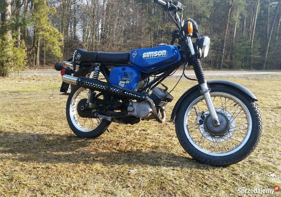 Simson s51 Enduro 60cc Tomaszów Mazowiecki - Sprzedajemy.pl
