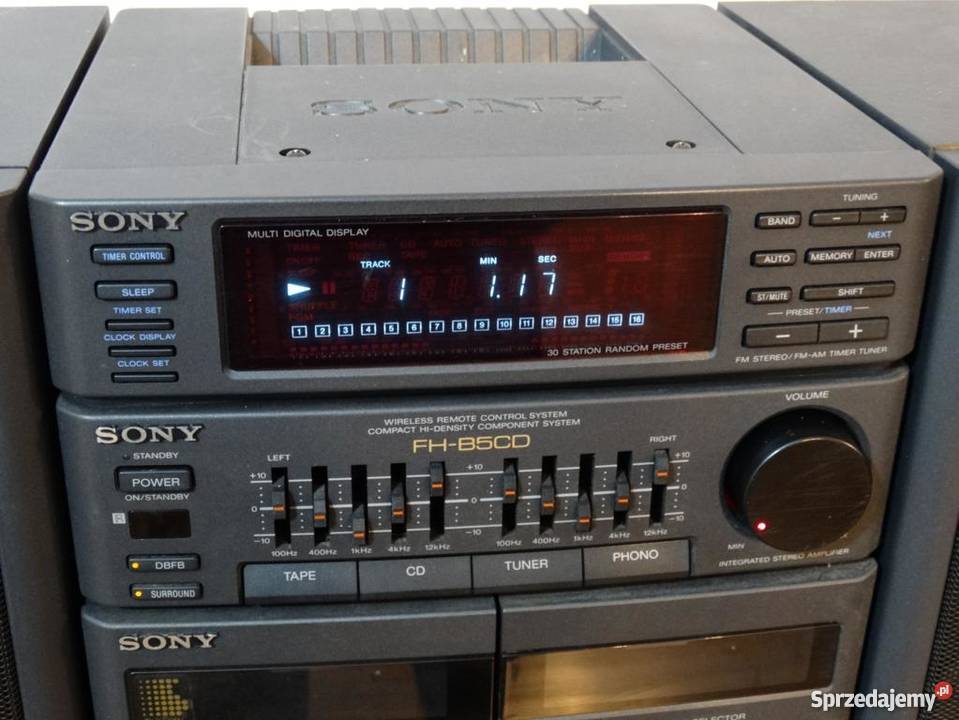 Wieża Sony FH-B5 CD kolumny WYSYŁKA Jasło - Sprzedajemy.pl
