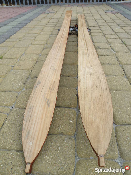 Stare drewniane narty 195 cm Pruchnik - Sprzedajemy.pl