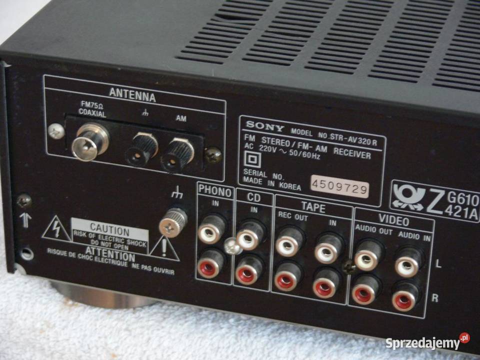 Wzmacniacz z radiem Sony STR-AV320 mocny i sprawny WYSYŁKA. Jasło ...