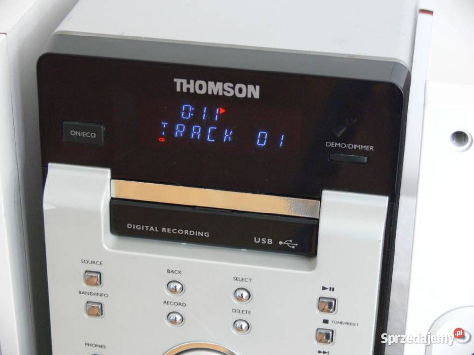 Wieża Thomson z kol mp-3 USB rec sprawna. WYSYŁKA. Jasło - Sprzedajemy.pl