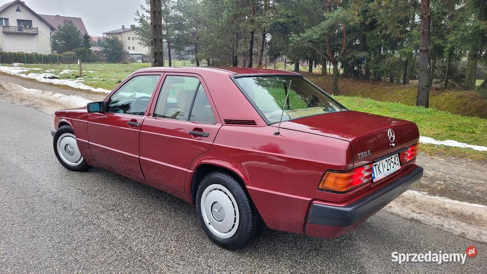 MERCEDES BENZ E190 1.8B ZAREJESTROWANY PIĘKNY STAN BDB 91R Końskie ...
