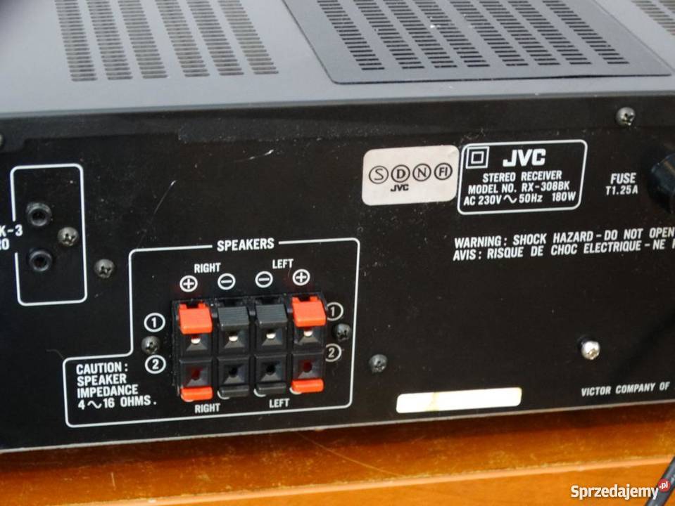 Amplituner JVC RX-308 mocny i sprawny WYSYŁKA. Jasło - Sprzedajemy.pl
