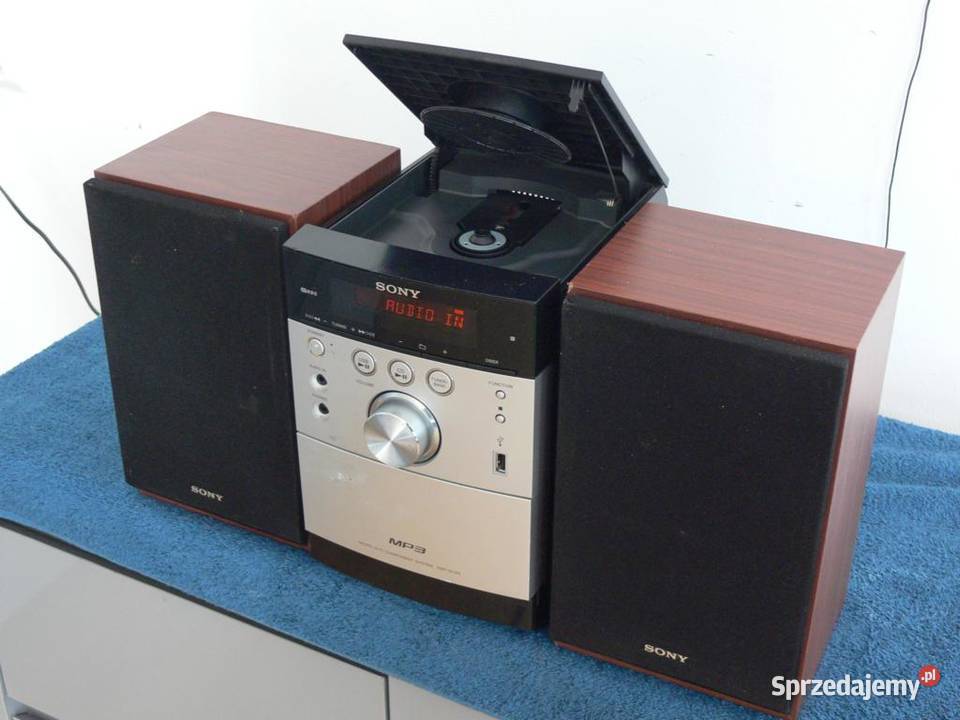 Wieża Sony RDS CD USB mp3 AUX kolumny. WYSYŁKA. Jasło - Sprzedajemy.pl