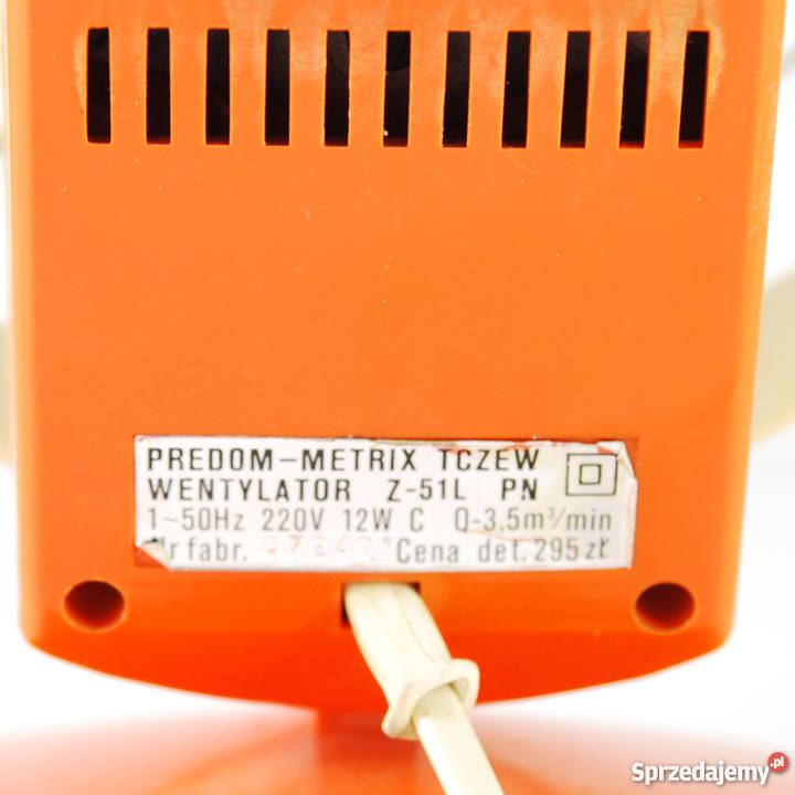 Wentylator Predom Metrix Z51-L, PRL lata 70. Warszawa - Sprzedajemy.pl