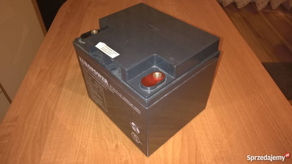 Akumulator żelowy Europower EV 50-12 50Ah 12V VRLA AGM bater Gdańsk - Sprzedajemy.pl