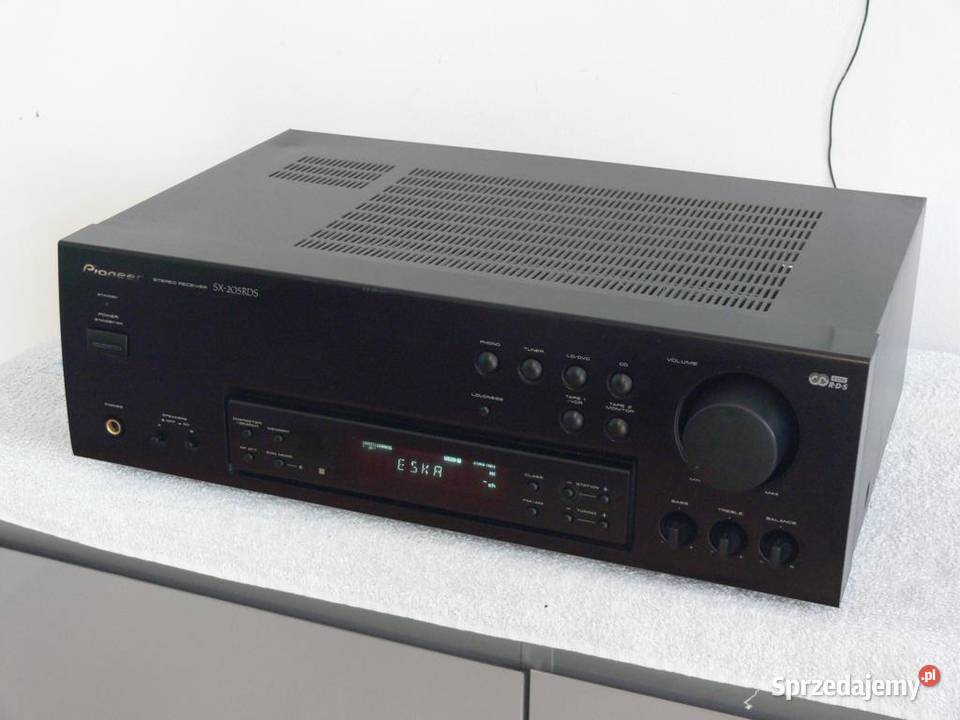 Amplituner Pioneer SX-205RDS mocny 370 wat. WYSYŁKA. Jasło - Sprzedajemy.pl