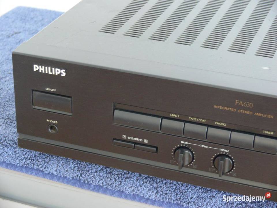 Wzmacniacz Philips FA-630 mocny i sprawny. WYSYŁKA. Jasło - Sprzedajemy.pl