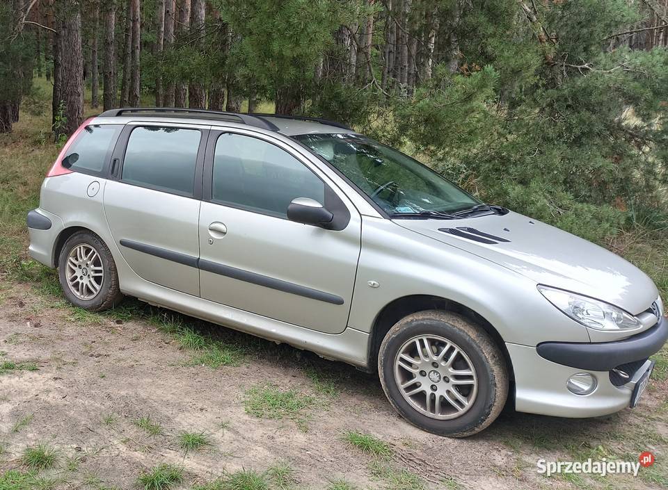Peugeot 206 SW Kombi 110 KM automat LPG Prins Bluetooth USB Wrocław ...