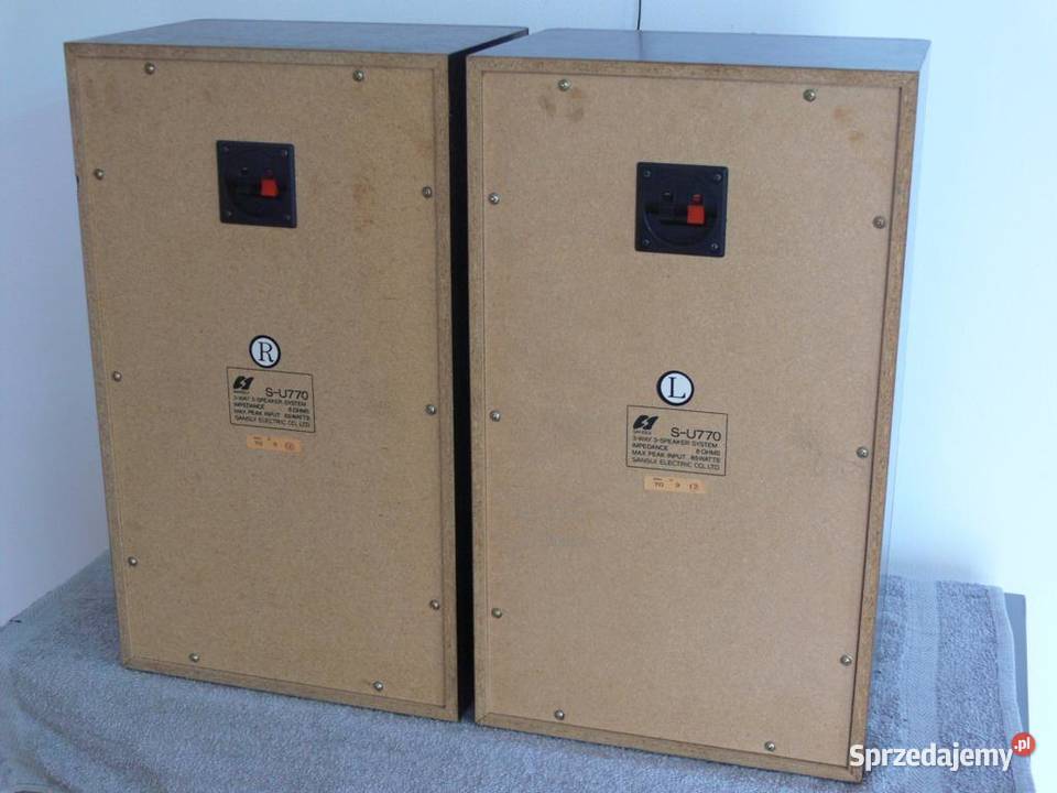 Kolumny Sansui S-U770 świetne monitory Vintage. WYSYŁKA. Jasło ...
