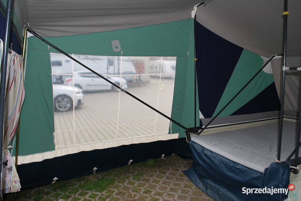 PRZYCZEPA KEMPINGOWA NAMIOTOWA CAMP-LET APOLLO 1997 R. Grzebowilk ...