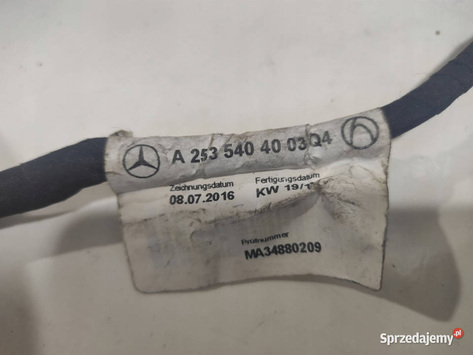 WIĄZKI PRZWODÓW MERCEDES W253 2535404003 Murzynowo - Sprzedajemy.pl