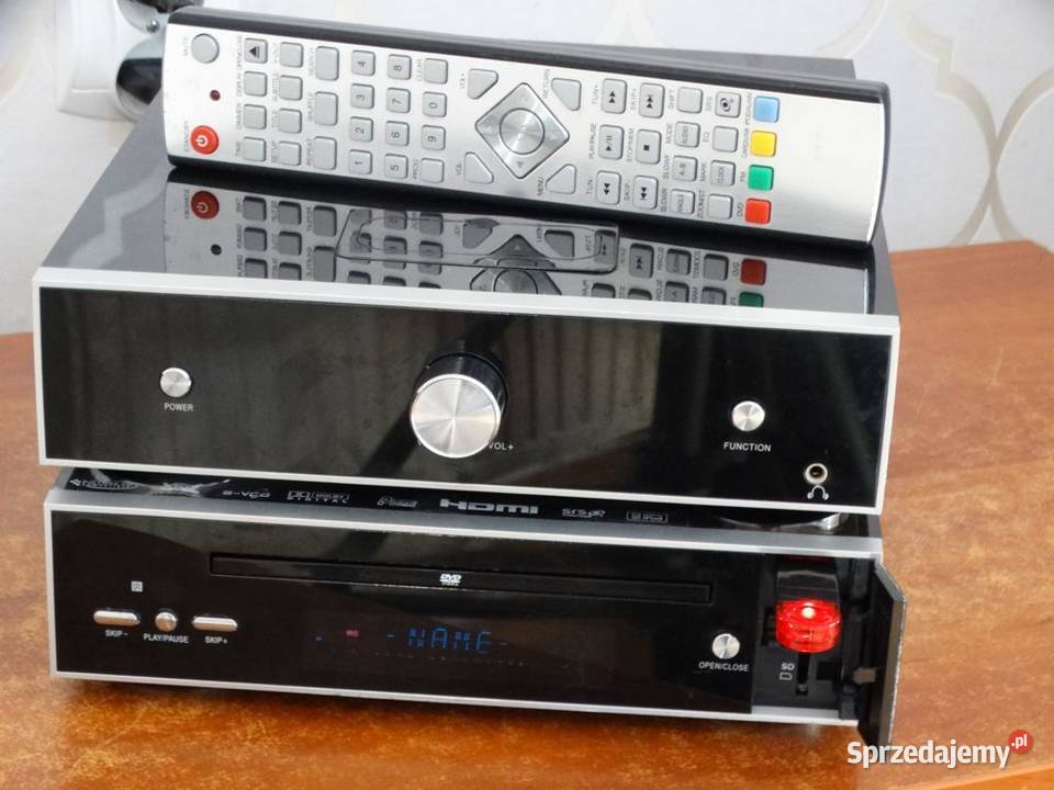 Wieża Tevion z pilotem USB SD mp-3 HDMi .RDS .WYSYŁKA. Jasło ...