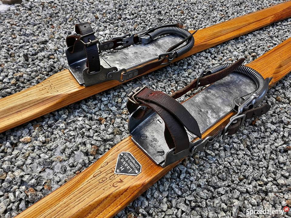 Stare drewniane narty 1930 Szklarska Poręba - Sprzedajemy.pl