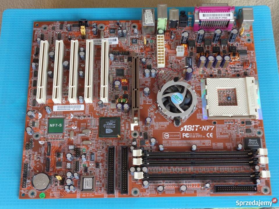 płyta główna ABIT NF7-S v2.0 AMD socketA/462 sata raid REZER Bytom ...