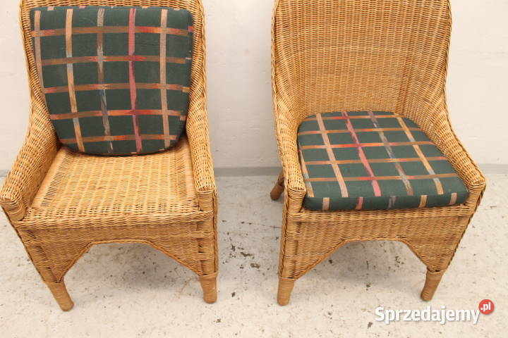 Fotel ratanowy 2 szt.kpl. ID 10871 Komis meblowy Sezam Warszawa - Sprzedajemy.pl