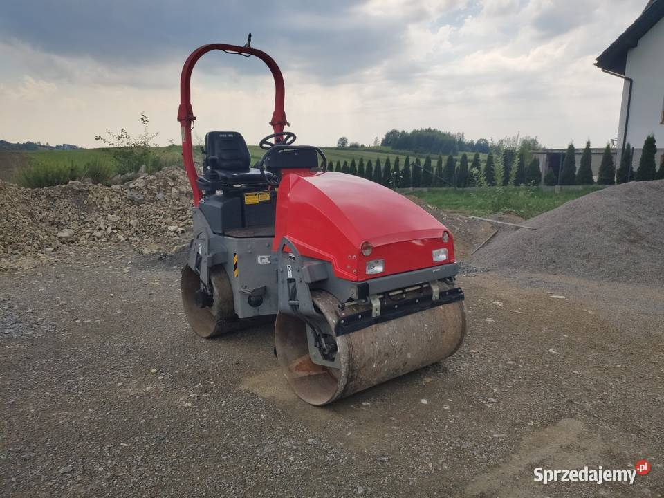 mini walec ammann arx26 nie bomag, hamm, jcb, 867mth, 2014r. Przeginia ...