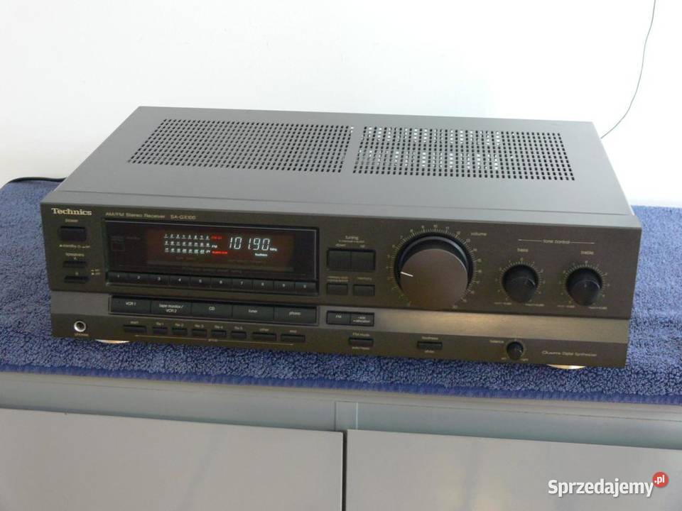 Amplituner Technics SA-GX 100 mocny 265 wat. WYSYŁKA. Jasło - Sprzedajemy.pl