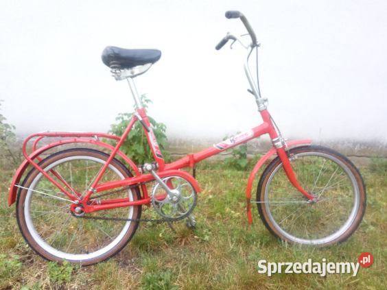 Zabytkowy rower składak Kama Ostrów Wielkopolski - Sprzedajemy.pl