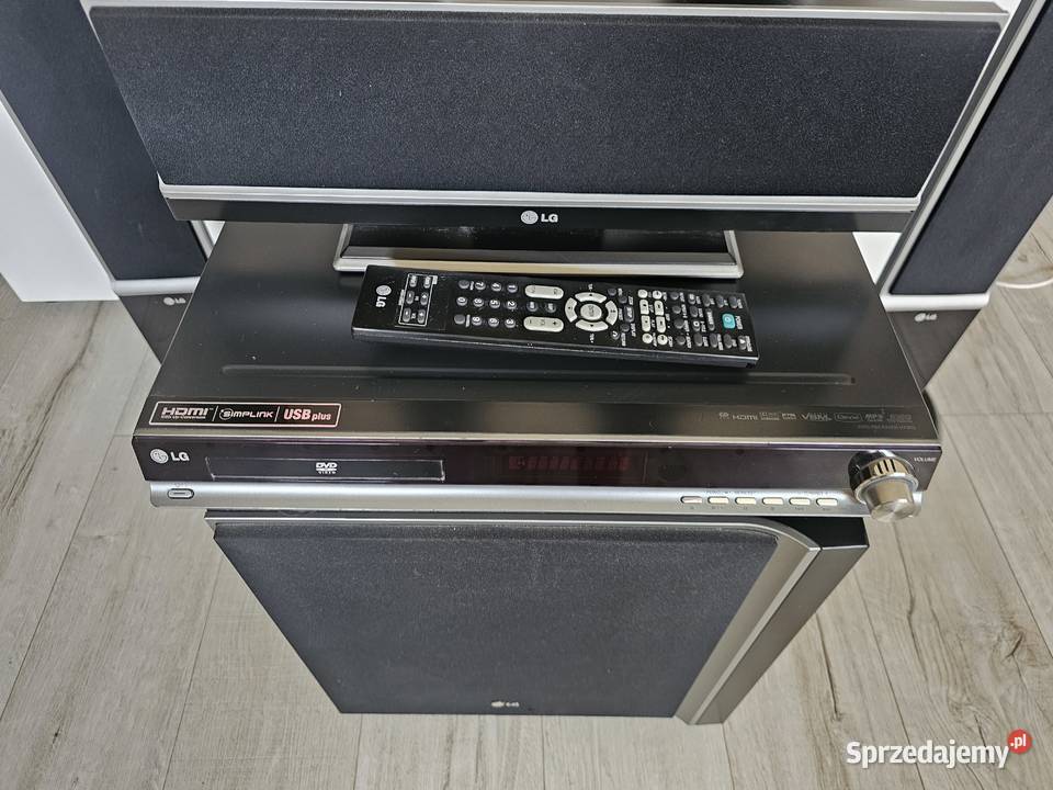 Kino domowe LG HC-602TB 5.1.1000W.Pilot. Czarna Woda - Sprzedajemy.pl
