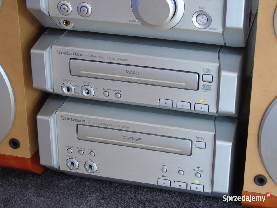 Wieża Technics SE-HD505 pilot kolumny. DOSTAWA. Jasło - Sprzedajemy.pl