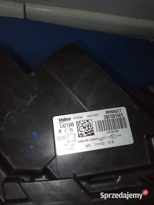 Lampa przód Dacia Duster 2 Lift 260106194R Sosnowiec - Sprzedajemy.pl