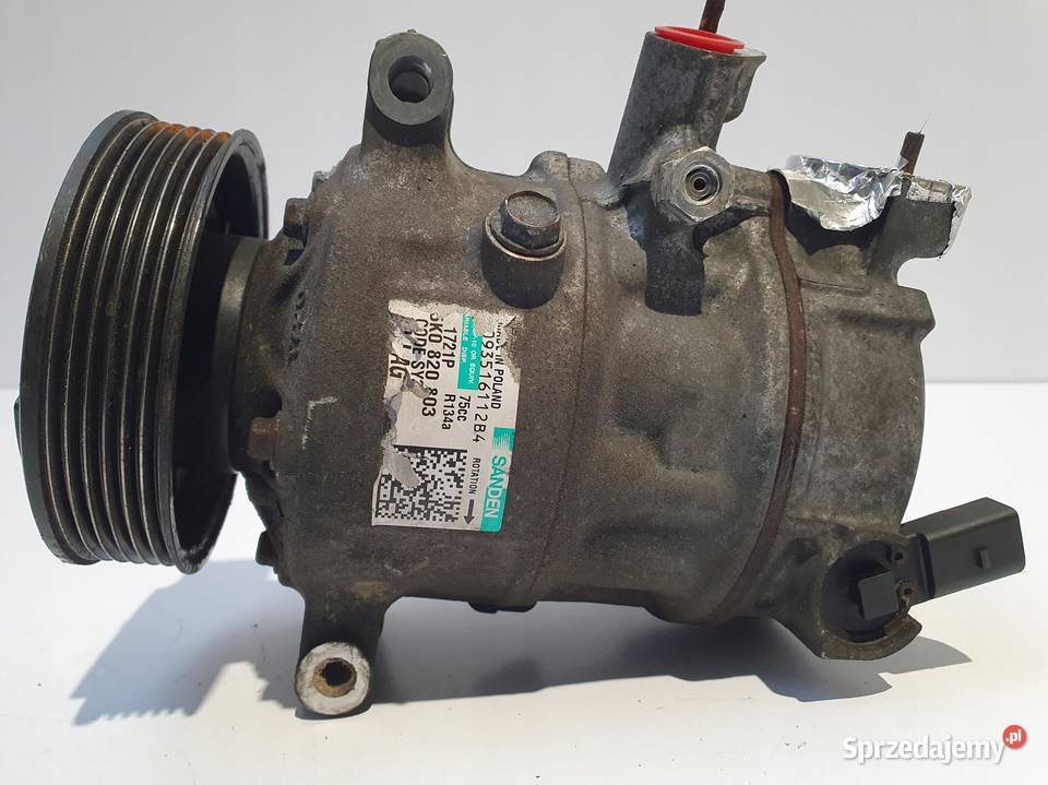 SPRĘŻARKA KLIMATYZACJI VW Polo V 1.2 TDI 5K0820803 Chełm - Sprzedajemy.pl