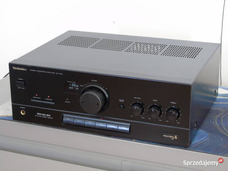 Wzmacniacz Technics SU-X102 sprawny i mocny. DOSTAWA Jasło - Sprzedajemy.pl