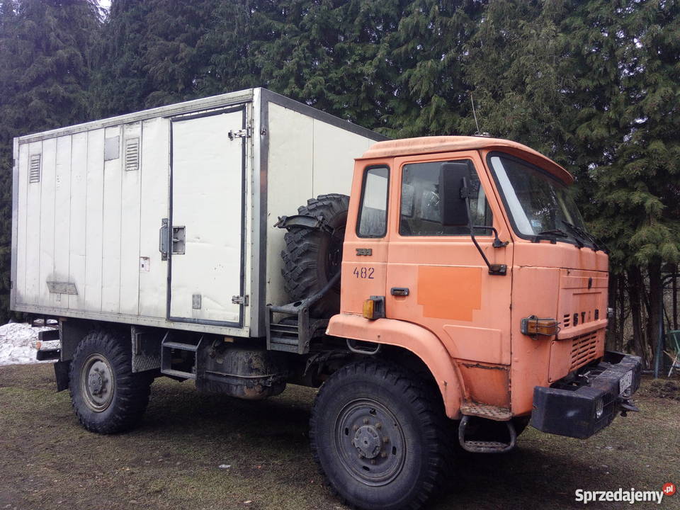 Star 744 244 4x4 terenowy specjalny wyciągarka stan BDB Krynica-Zdrój ...