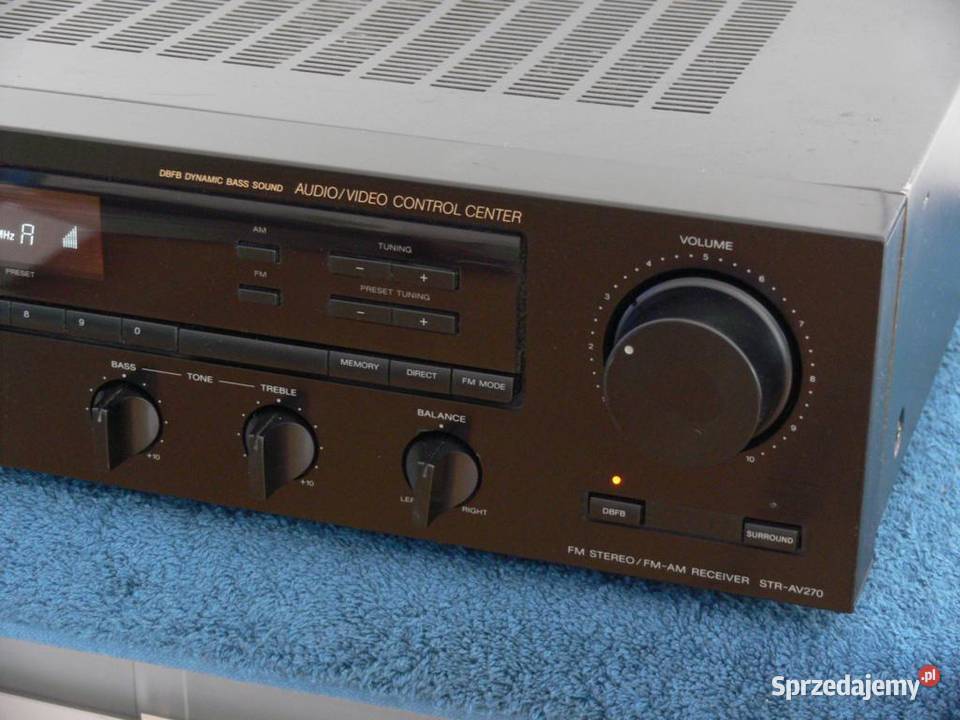 Amplituner Sony STR-AV270 mocny i sprawny WYSYŁKA. Jasło - Sprzedajemy.pl